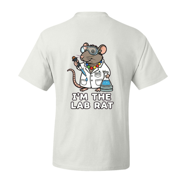 Onyx Biolabs "I'm The Lab Rat" T-Shirt | Premium Lab Apparel
